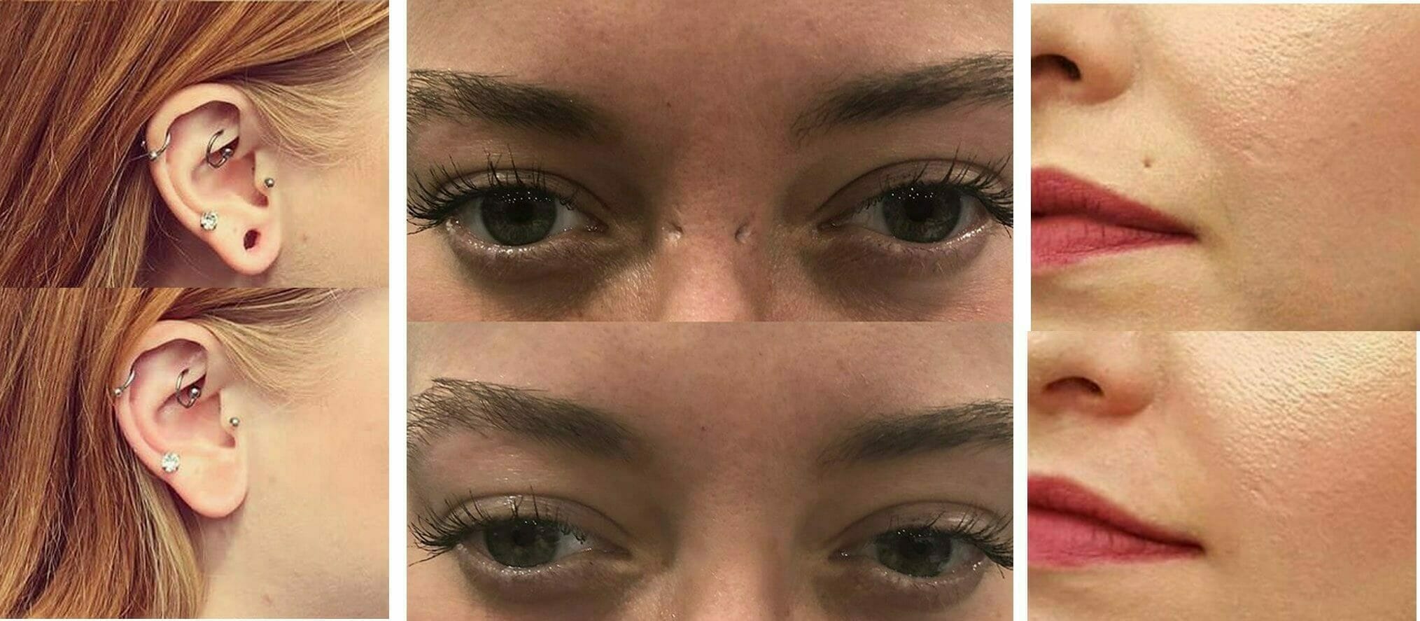 How to Hide a Piercing with Makeup | Shop Dermaflage Topical Filler ...